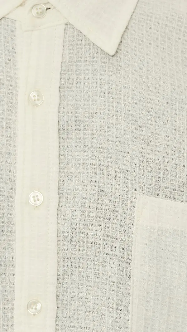 BATHER Waffle Leisure Shirt