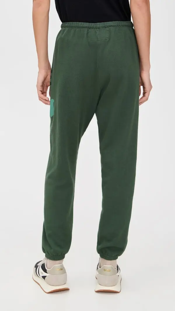 FREECITY Logo Print Joggers - Cactus