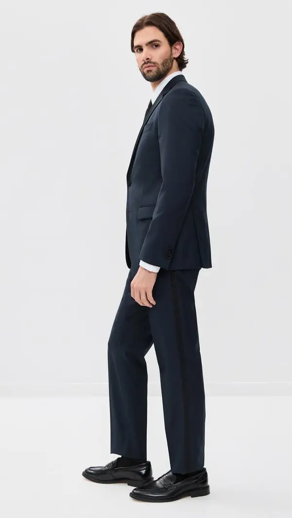 BOSS Hugo Two Piece Tuxedo - Dark Blue