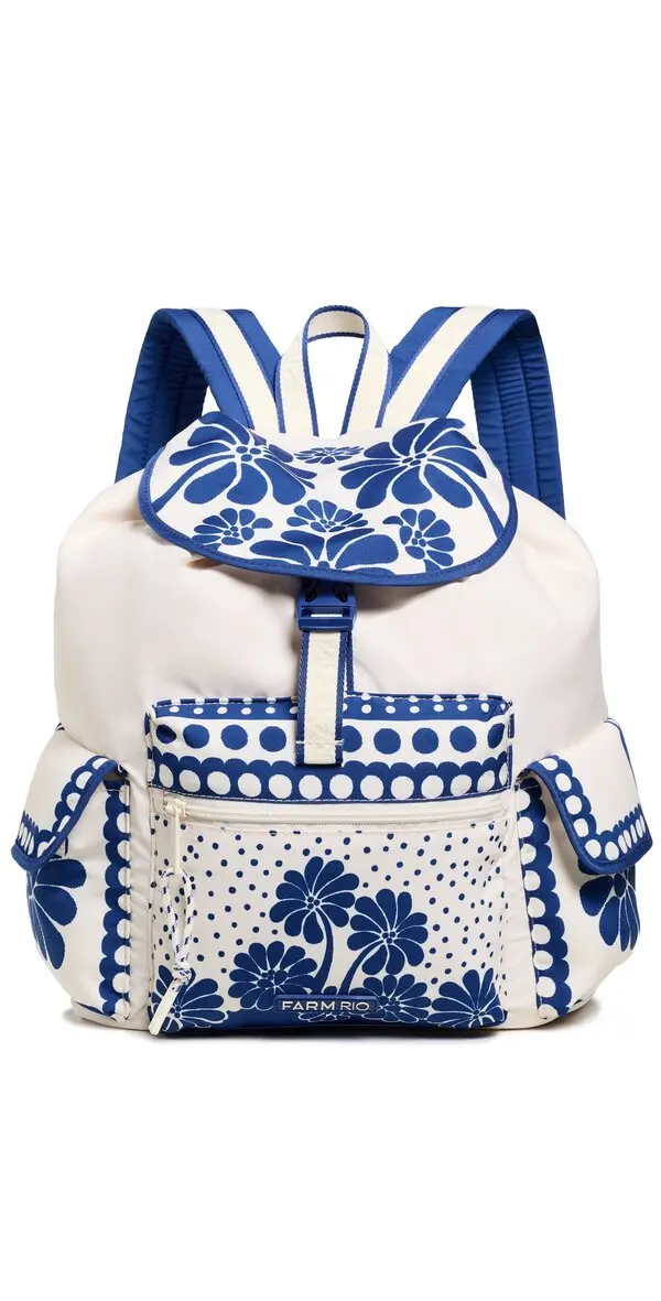 Farm Rio Floral Print Backpack
