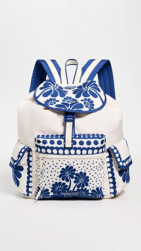 Farm Rio Floral Print Backpack