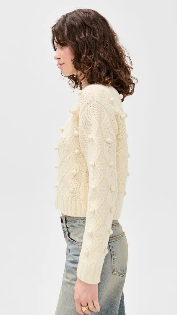 Madewell Mix Stitched Crew Neck Sweater