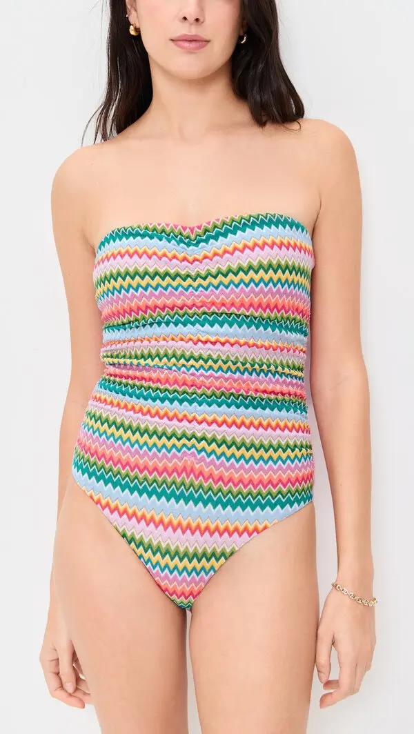 PQ Ruched One Piece Swimsuit