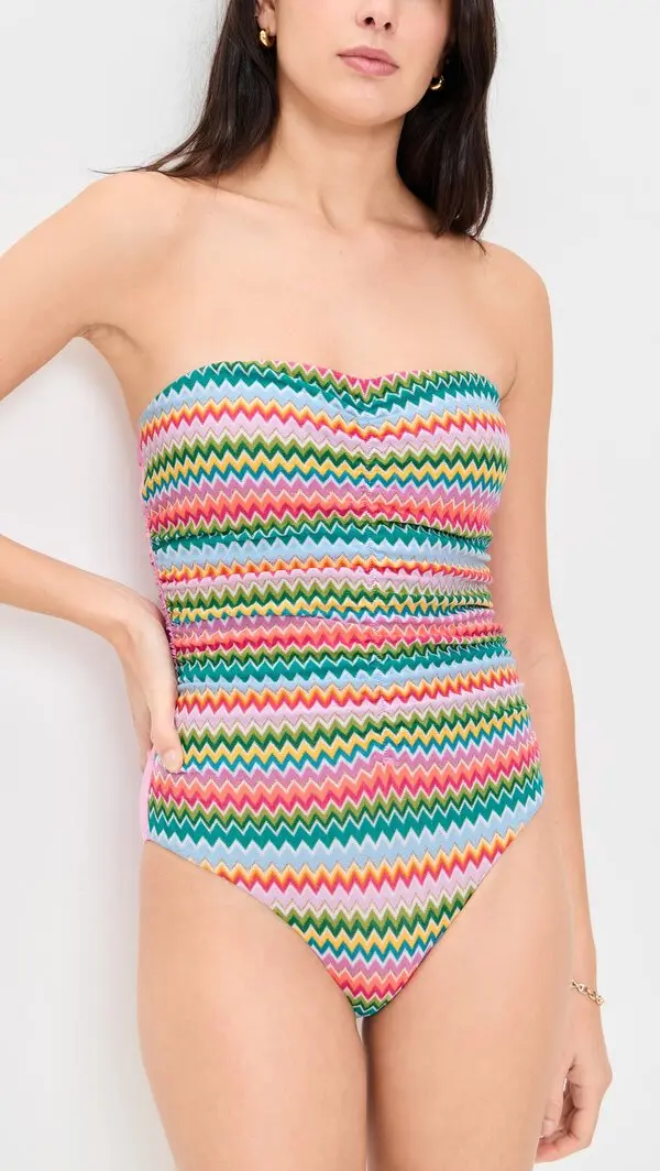 PQ Ruched One Piece Swimsuit