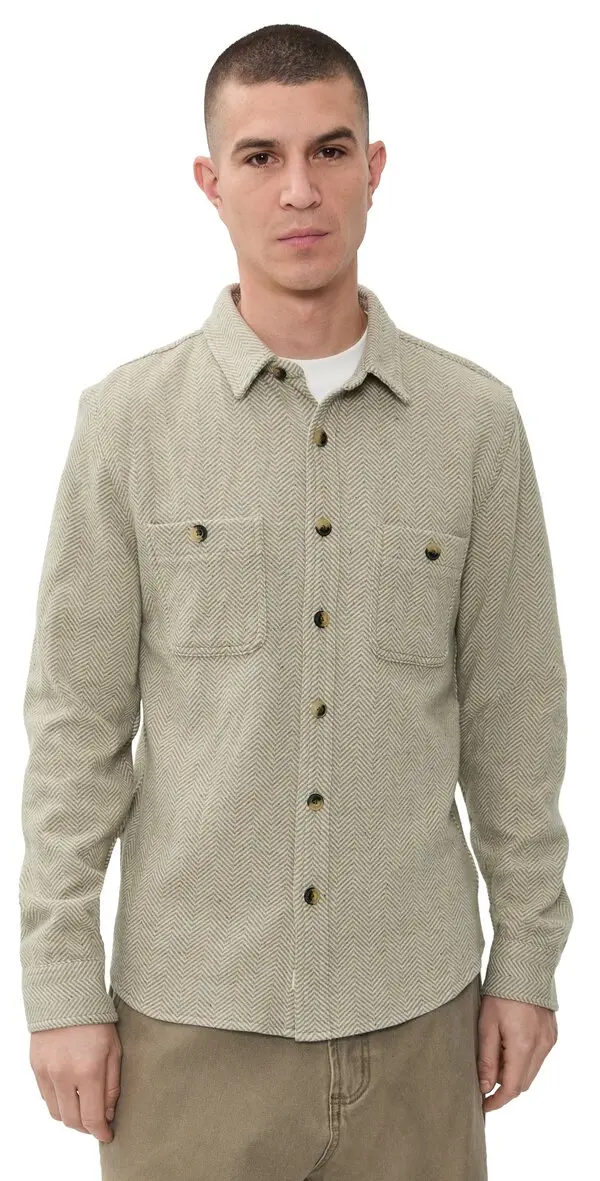 Marine Layer Pacifica Stretch Twill Overshirt