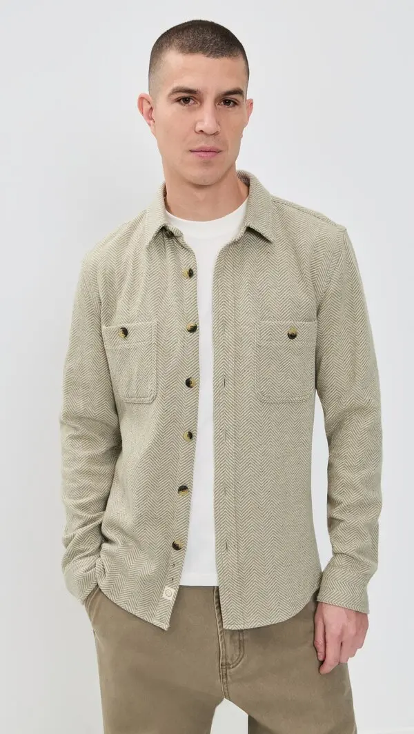Marine Layer Pacifica Stretch Twill Overshirt