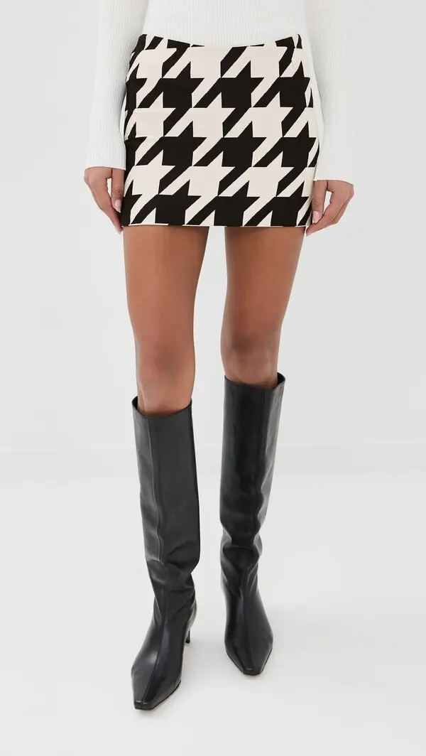 LAQUAN SMITH Low Rise Mini Skirt