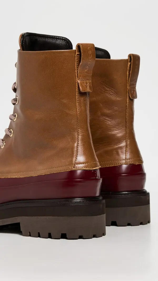 Varley Silo Boots - Bordo/camel
