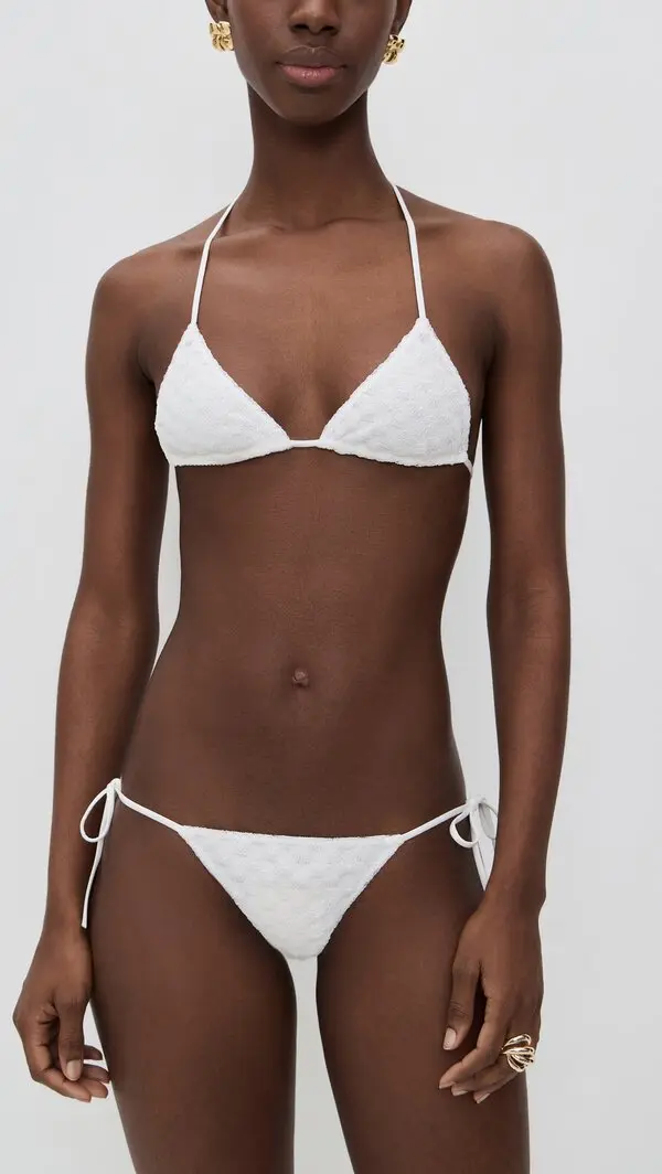 Missoni Metallic Threading String Bikini
