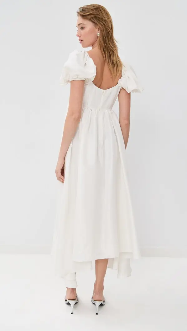 Azeeza Rory Midi Dress - White