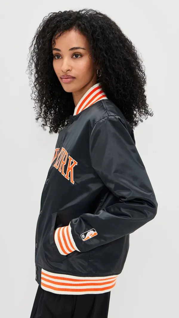NEW YORK OR NOWHERE Knicks Midtown Varsity Jacket