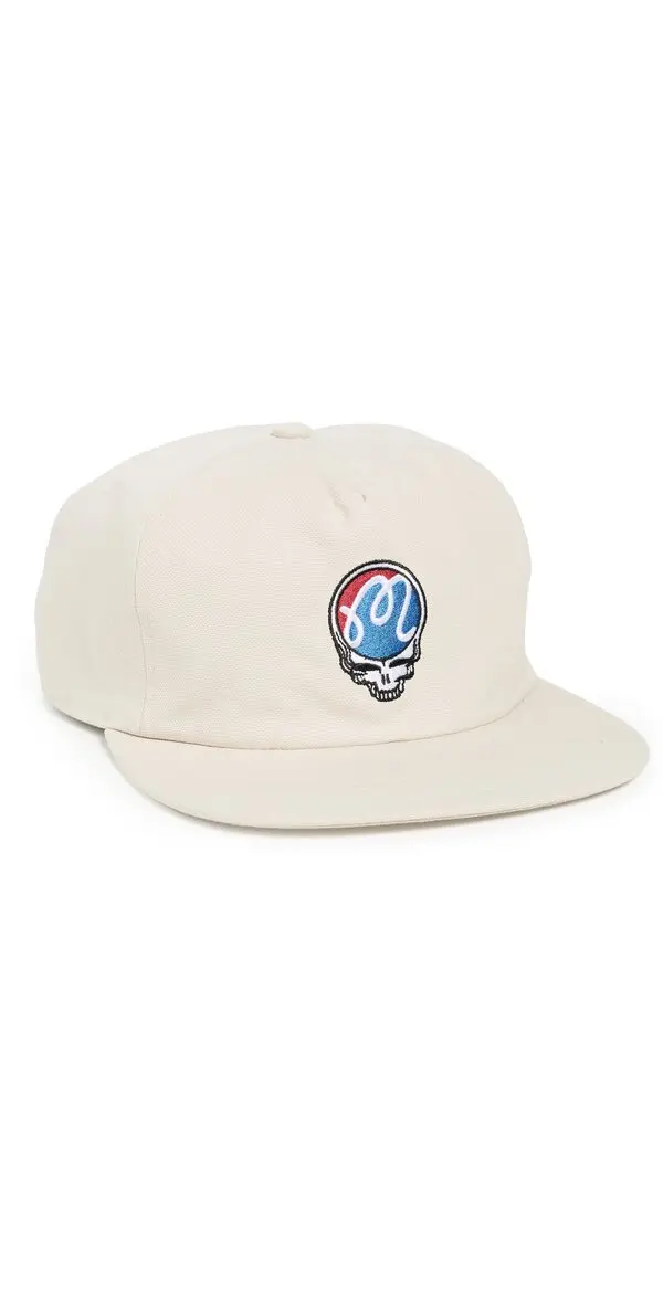 MALBON X Grateful Dead Stealie Snapback Cap - Rainy Day