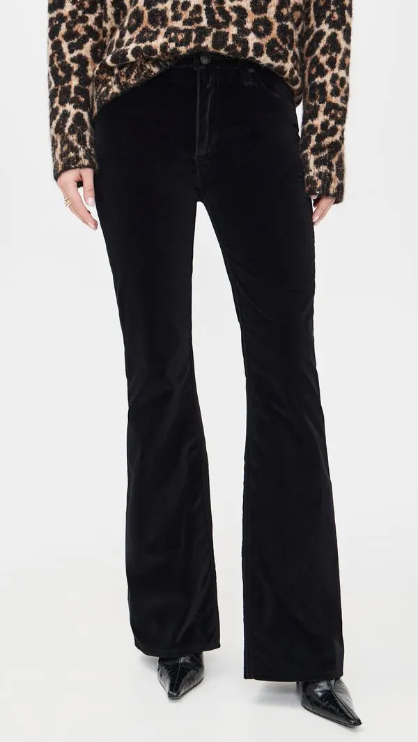 Rag & Bone Dahlia Velvet Full Flare Pants