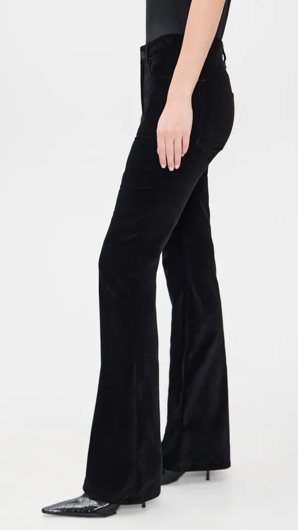 Rag & Bone Dahlia Velvet Full Flare Pants