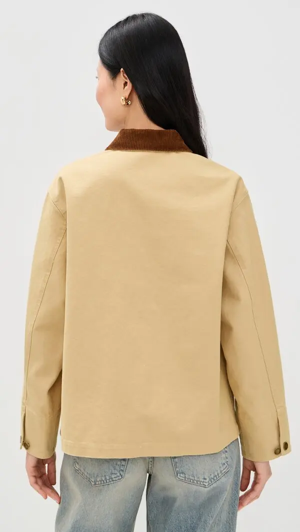 SPORTY & RICH Painter's Jacket - Tan