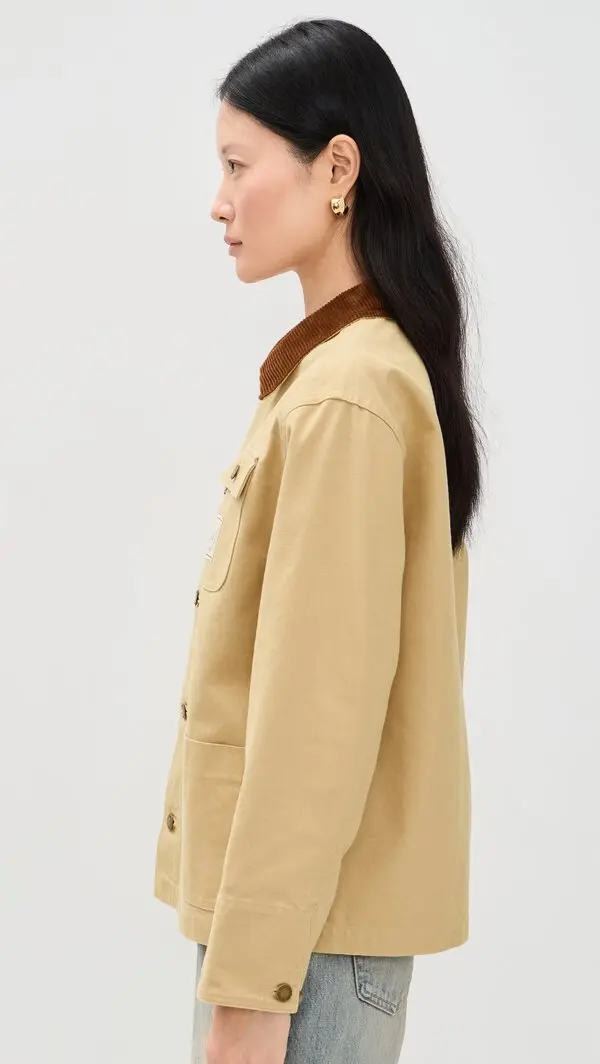 SPORTY & RICH Painter's Jacket - Tan