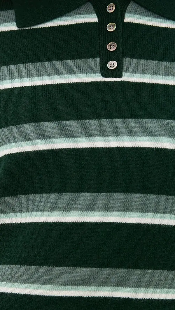 LESET Zoe Stripe Polo