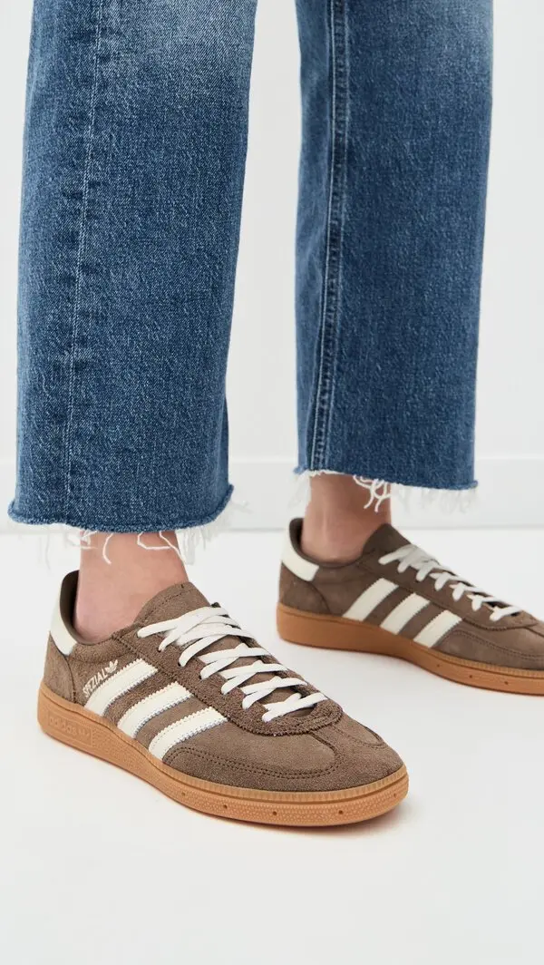 Adidas Handball Spezial Sneakers - Earth Strata/Off White/Gum | Editorialist