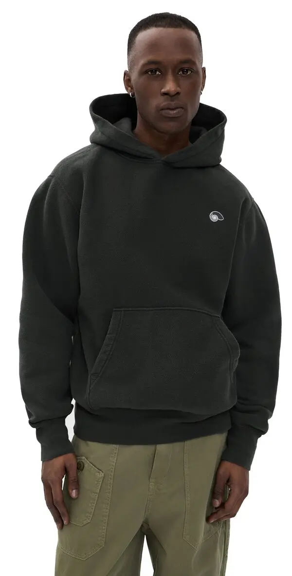 AARON LEVINE Hooded Fleece Sweatshirt