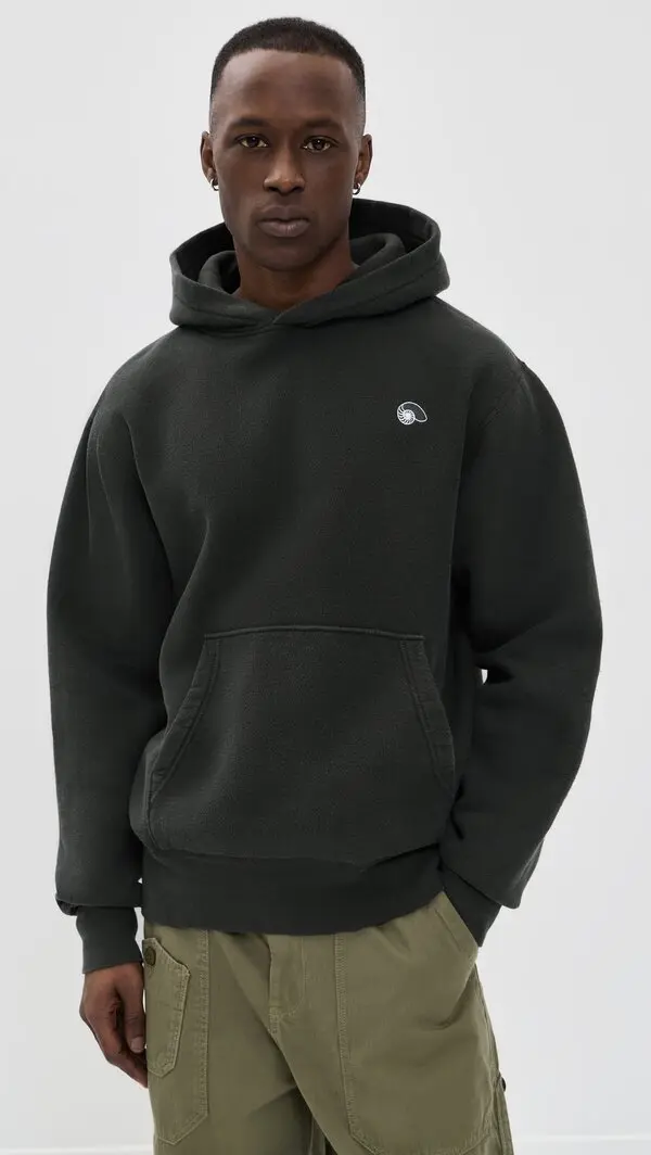 AARON LEVINE Hooded Fleece Sweatshirt