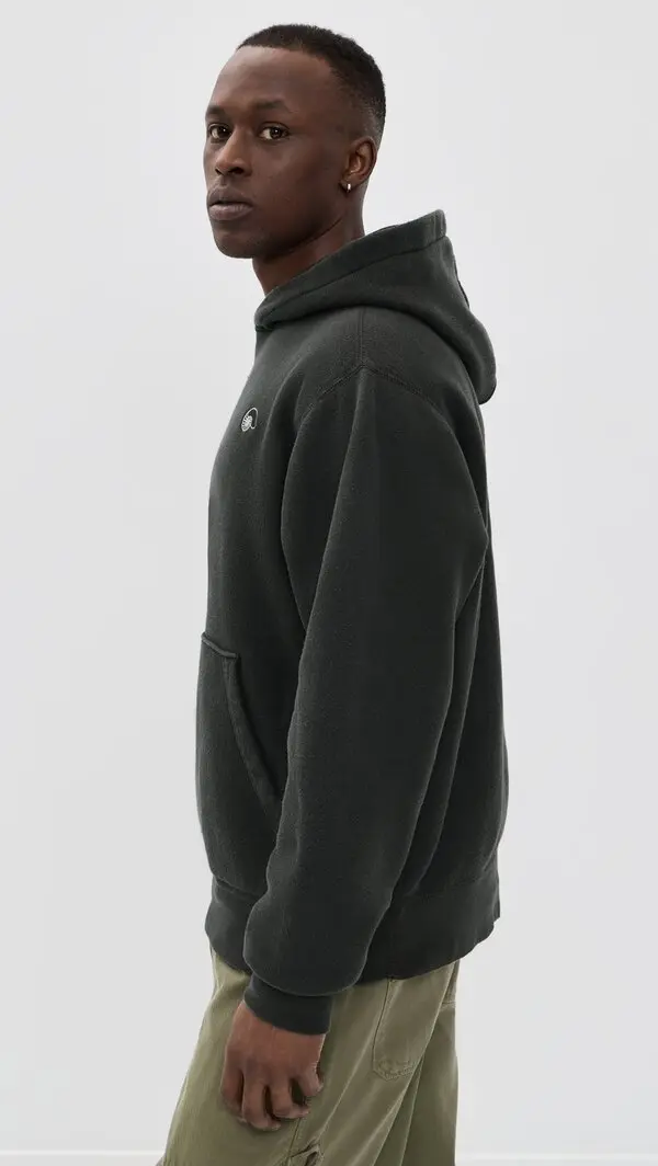AARON LEVINE Hooded Fleece Sweatshirt