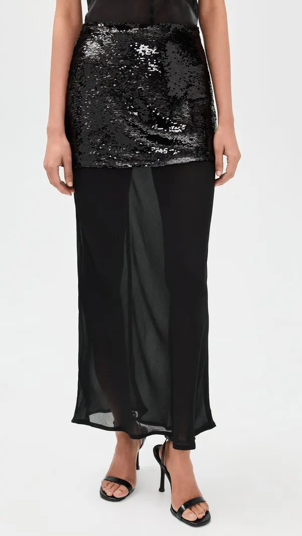 MADISON THE LABEL Aveline Maxi Skirt