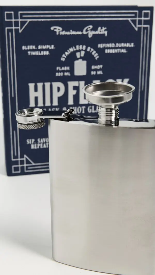 PRINTWORKS The Essentials Hip Flask Set
