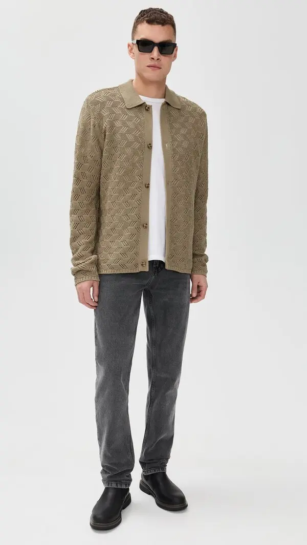 LES DEUX Eloi Knit Shirt