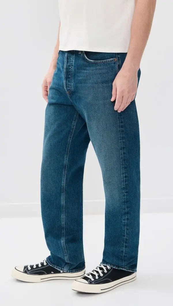 AGOLDE 90s Relaxed Straight Leg Jeans - Publish