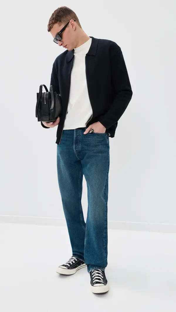 AGOLDE 90s Relaxed Straight Leg Jeans - Publish
