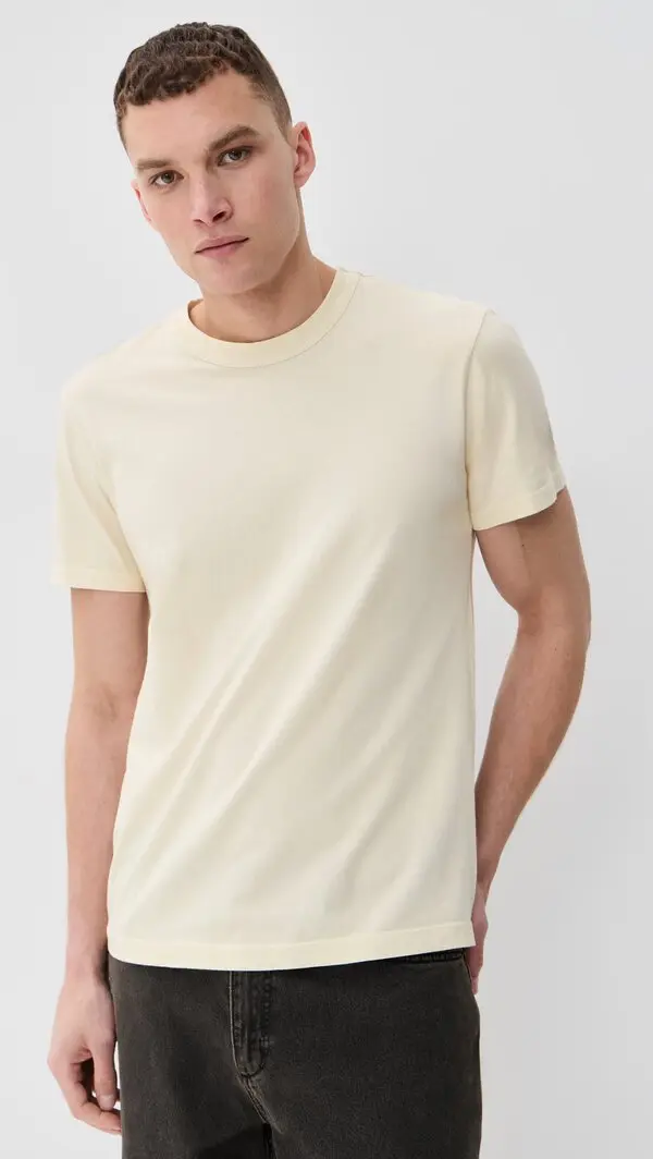 Citizens Of Humanity Everdayday Cotton Tee - Ecru