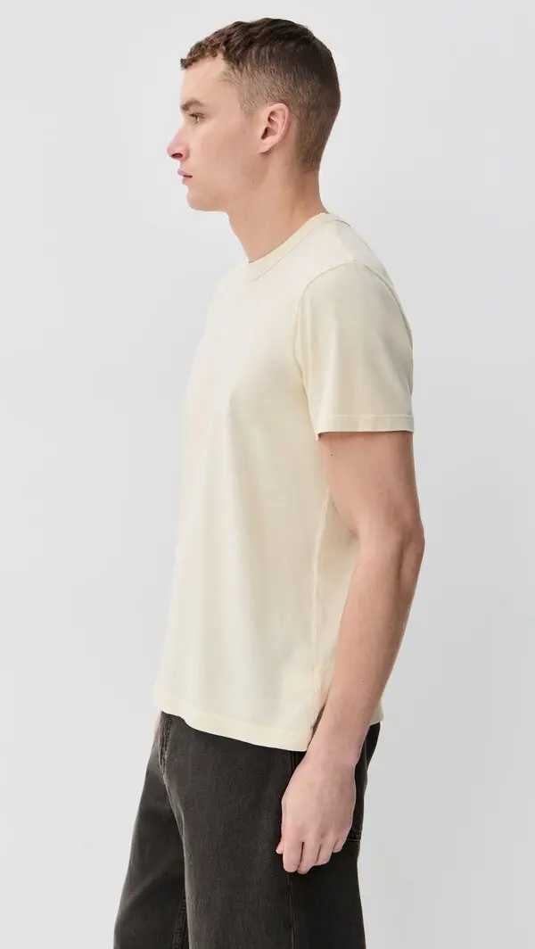 Citizens Of Humanity Everdayday Cotton Tee - Ecru