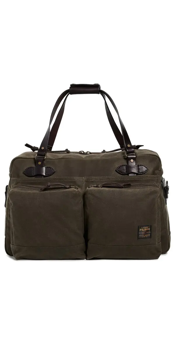 Filson Tin Cloth 48-hour Duffle Bag - Otter Green