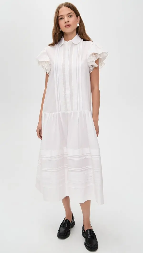 LEE MATHEWS Tari Midi Dress