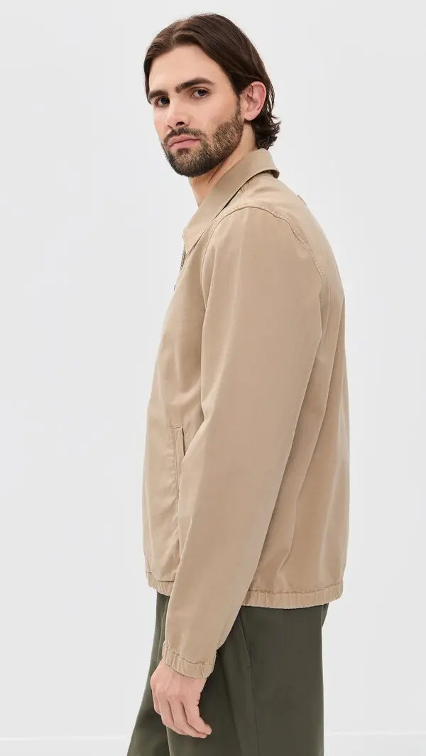 Paul Smith Washed Cotton Twill Coach Jacket