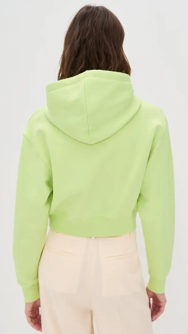 Renggli Mid-weight French Terry Hoodie - Lime