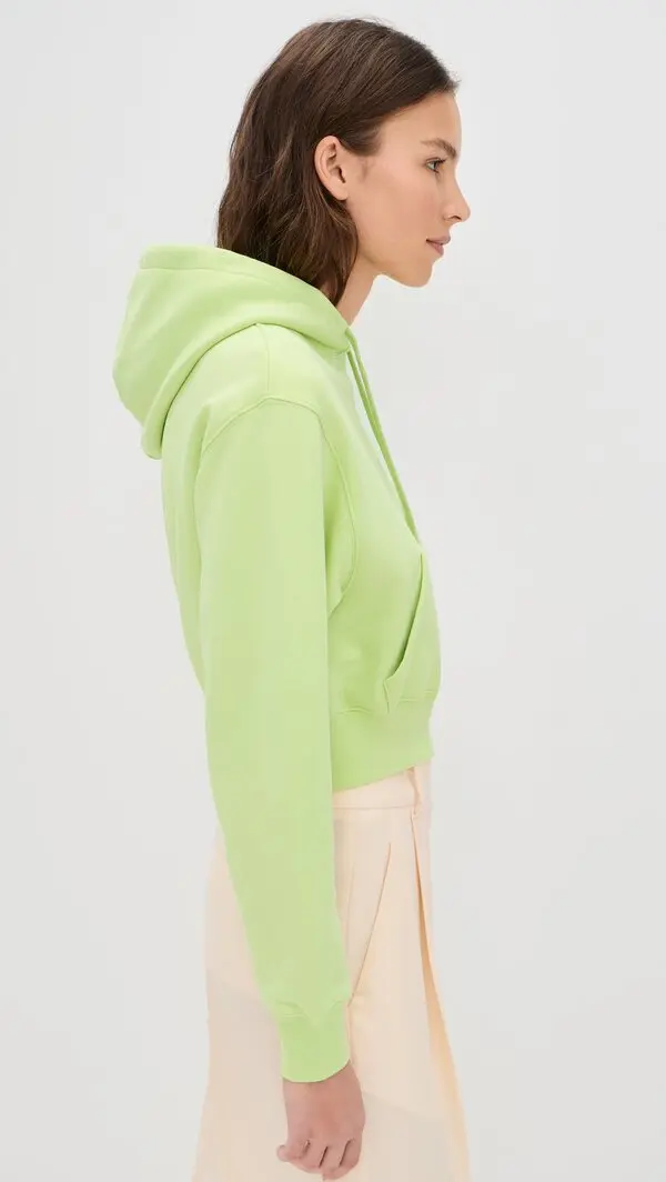 Renggli Mid-weight French Terry Hoodie - Lime
