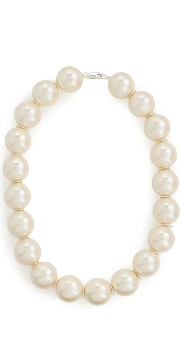 Shashi Miller Imitation Necklace - Pearl