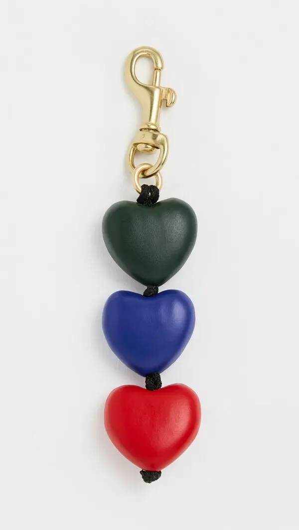 Clare V. Heart Fob
