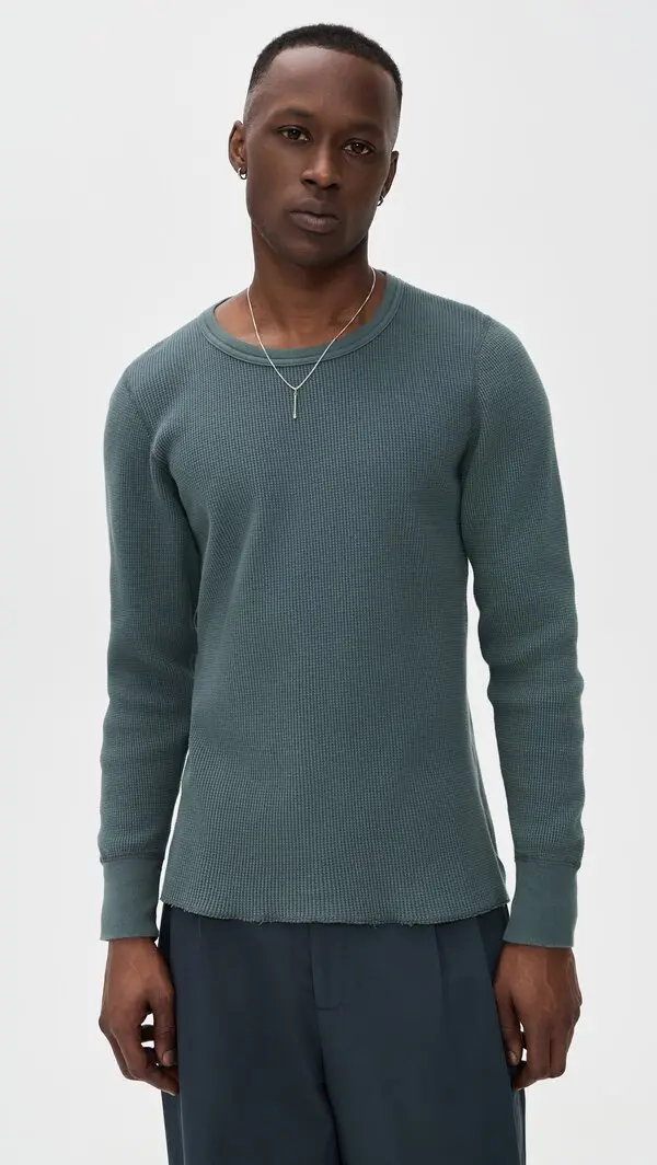 AARON LEVINE Thermal Long Sleeve Shirt