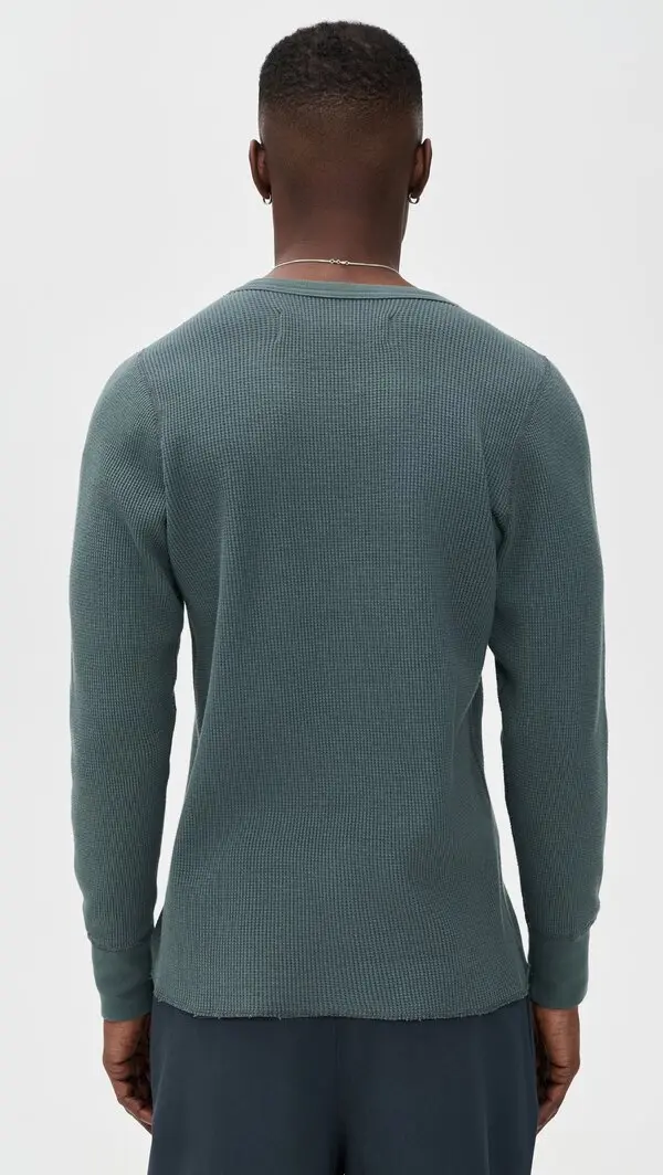 AARON LEVINE Thermal Long Sleeve Shirt