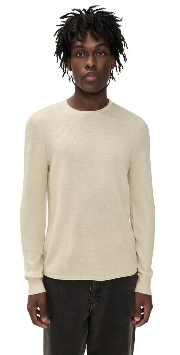 Rag & Bone Gregory Merino Long Sleeve Crew - Dsrts