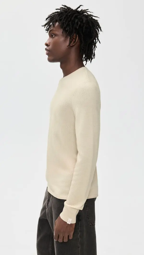 Rag & Bone Gregory Merino Long Sleeve Crew - Dsrts