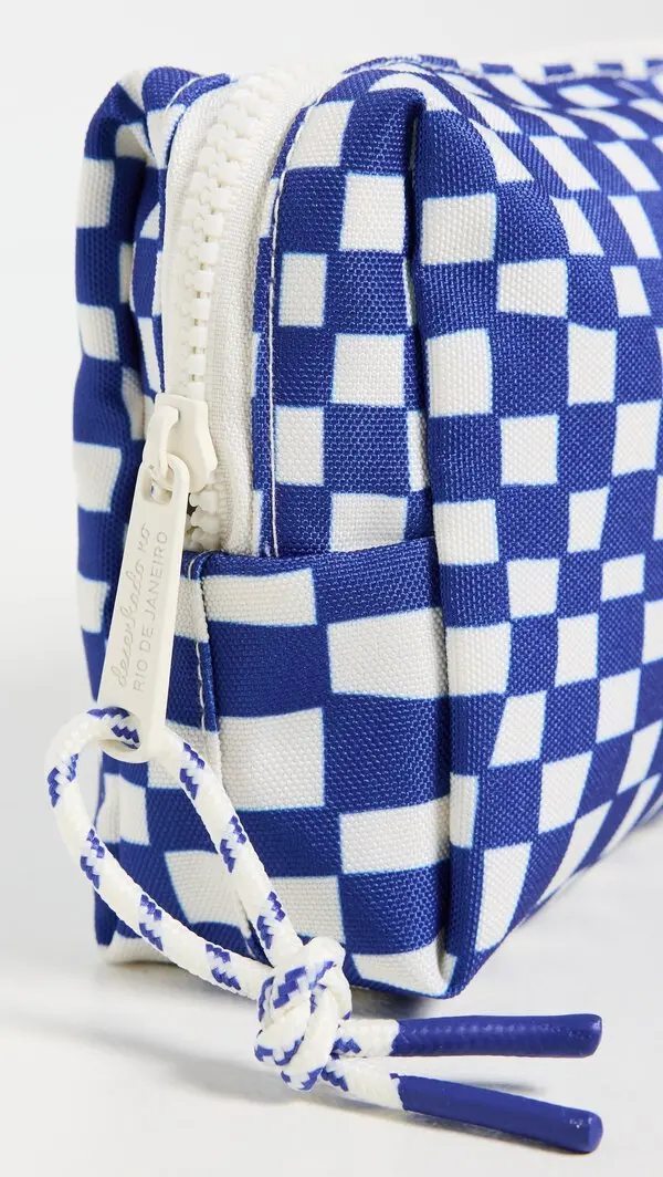 Farm Rio Check Patterned Pouch