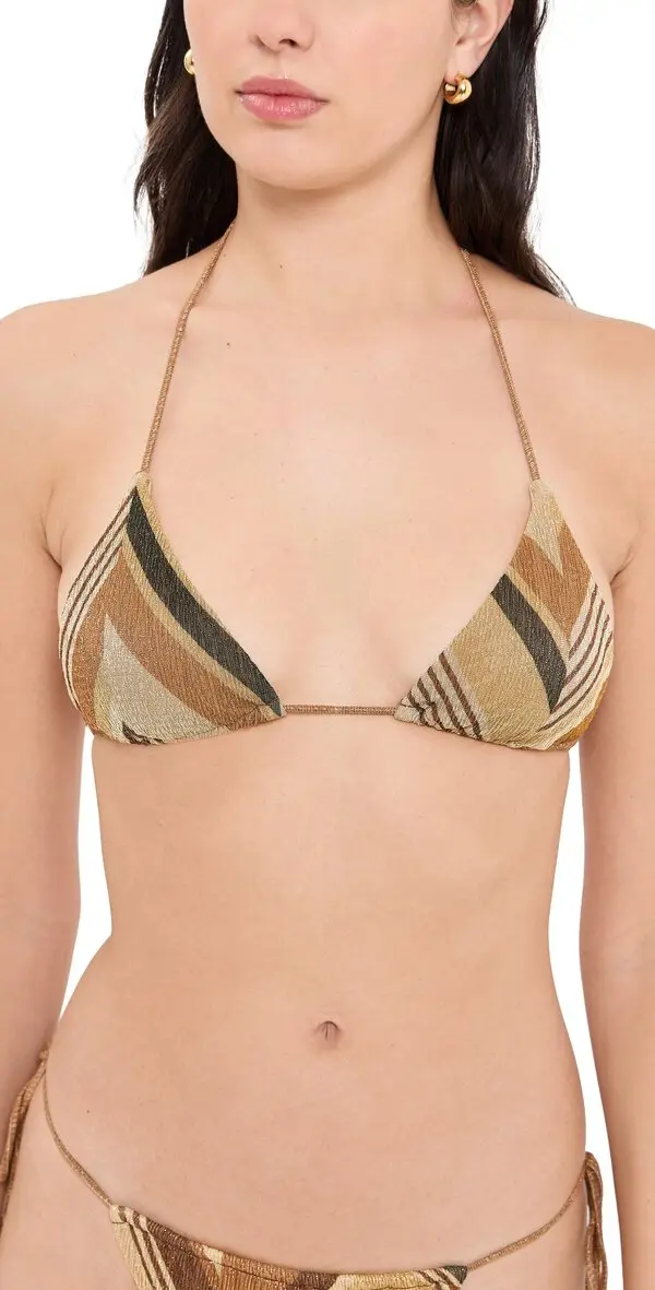 Devon Windsor Winona Halter Bikini Top - Espresso