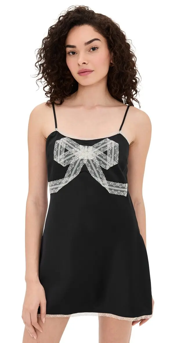 LoveShackFancy Mirelis Mini Dress
