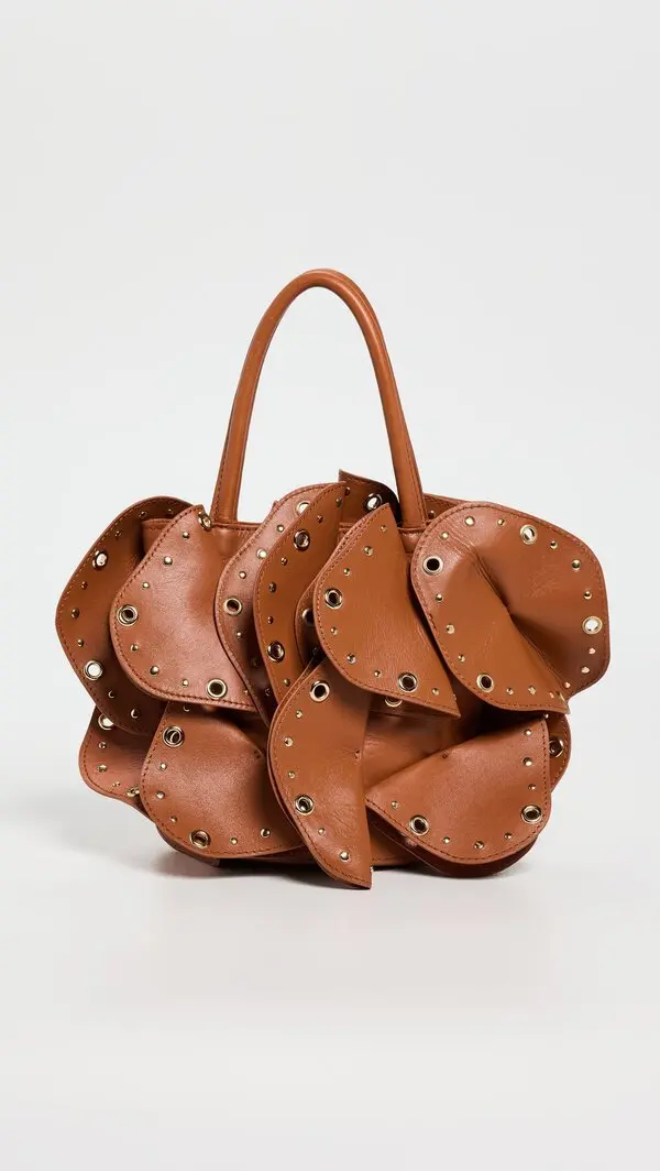 Farm Rio Flower Studded Handheld Bag