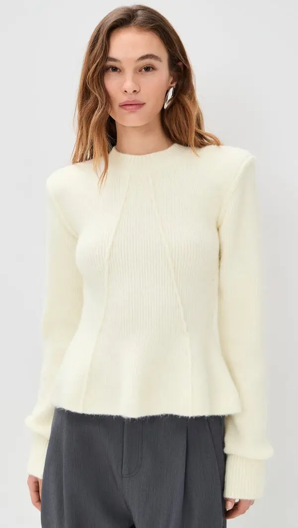Remain Birger Christensen Peplum Sweater
