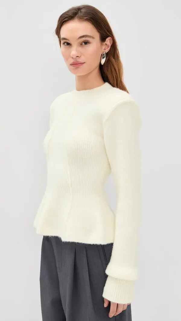 Remain Birger Christensen Peplum Sweater