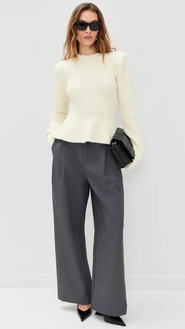 Remain Birger Christensen Peplum Sweater